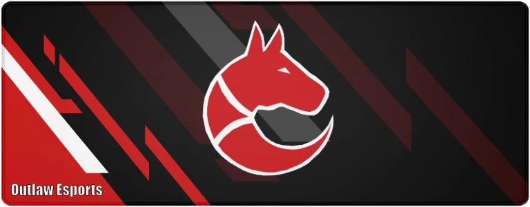 XL 80cm x 30 cm Desk Mat – Outlaw ESPORTS - Exclaim