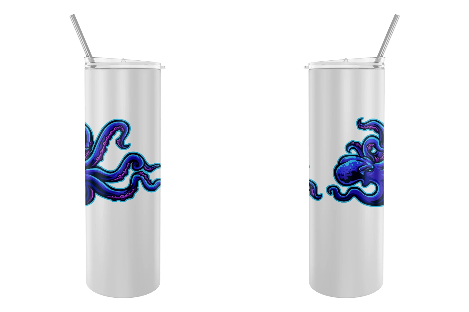 Stainless Steel Skinny Tumbler 20oz – Raging Fury - Exclaim