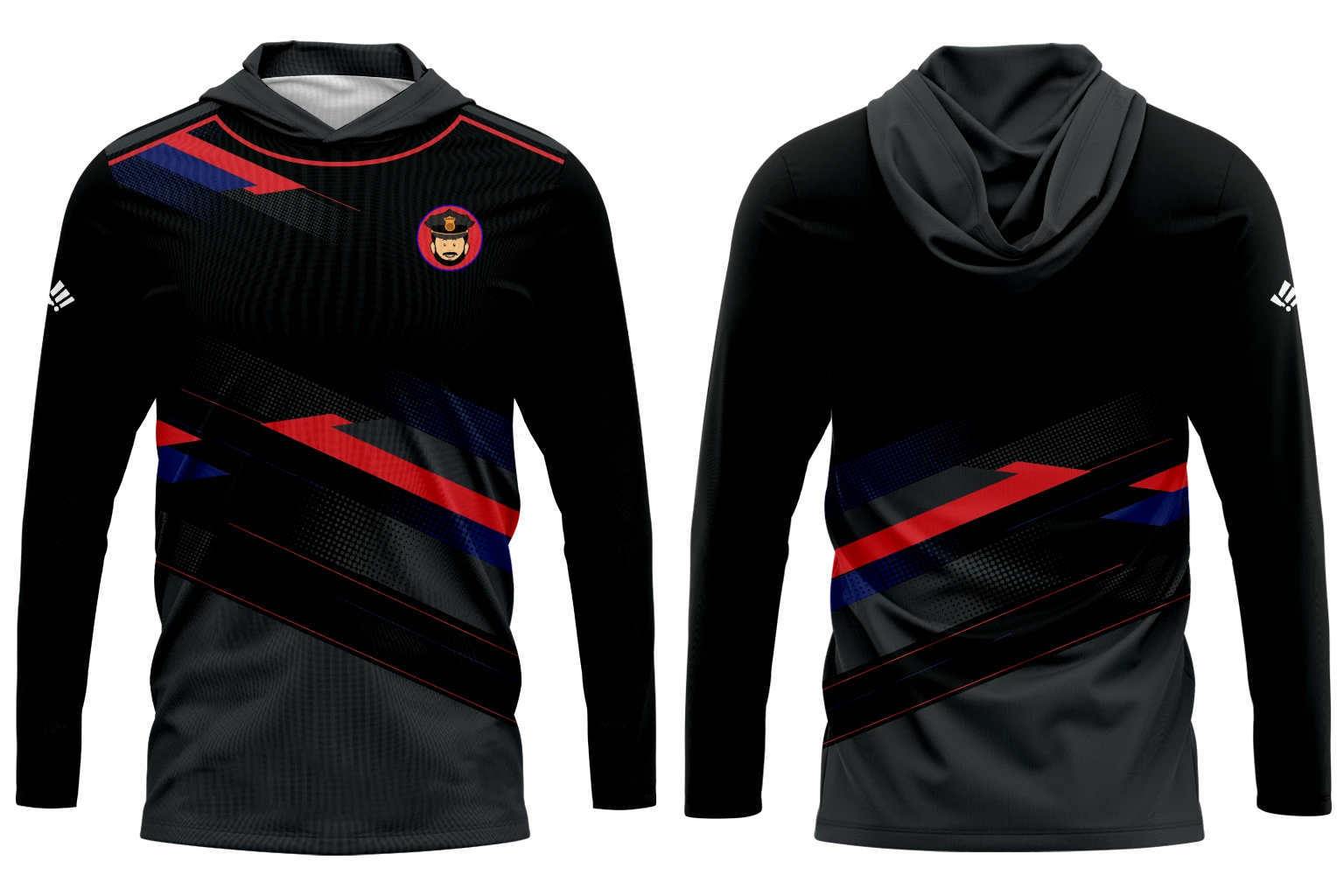 Hooded Long Sleeve T – Fierce Force - Exclaim