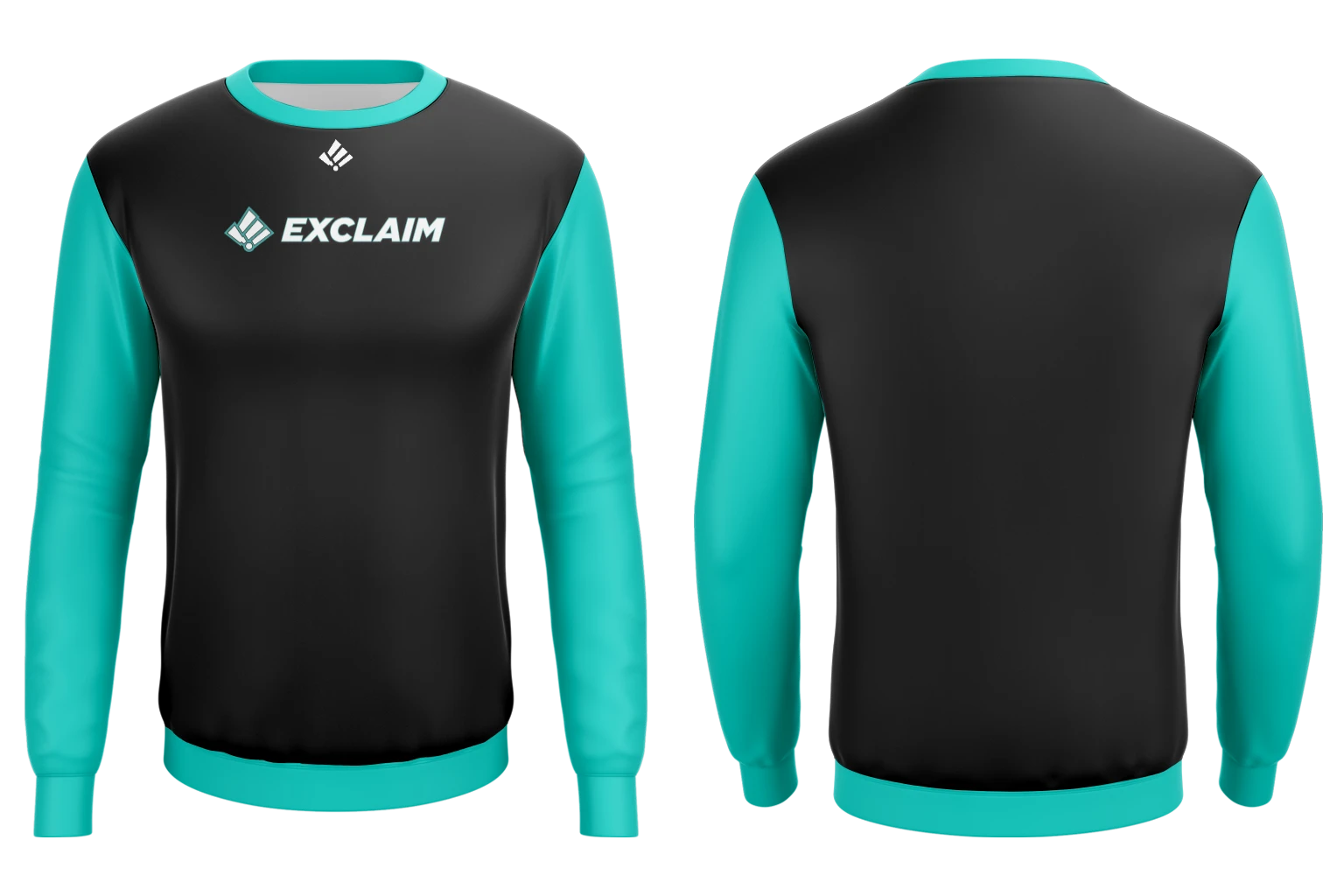 Crew Neck Poly Fleece Sweatshirt – Panels - Exclaim