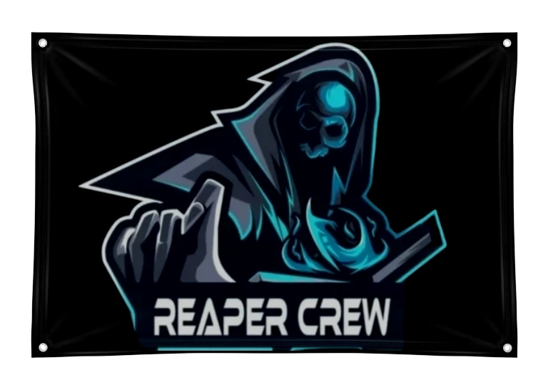 Banner with Grommets – The reaper crew - Exclaim