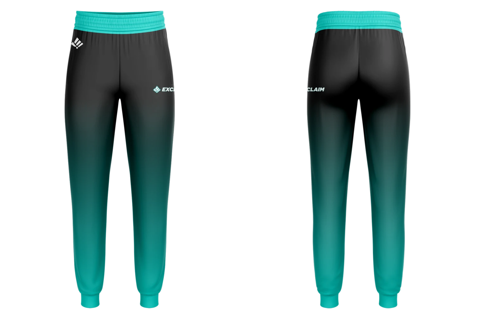 Female Joggers – Horizontal Gradient - Exclaim