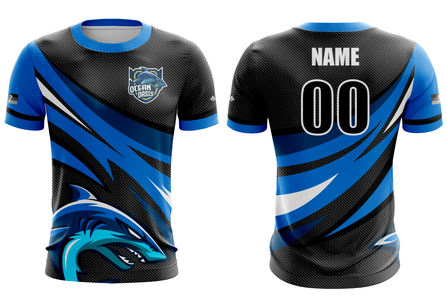 Men's Ocean Oasis Jersey – CarbonFin Gaming - Exclaim