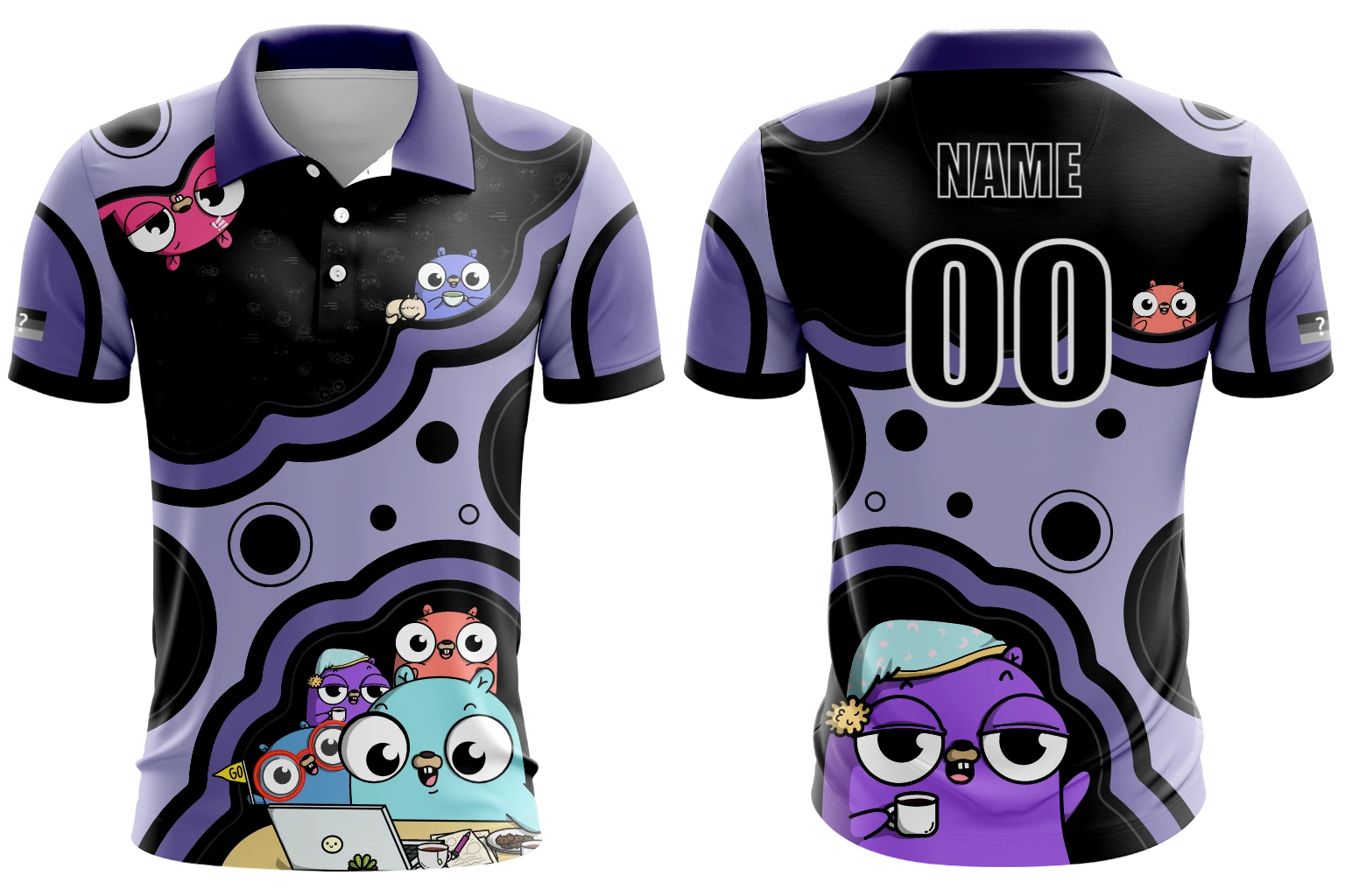 Men's Polo – GopherCon 2020 - Exclaim