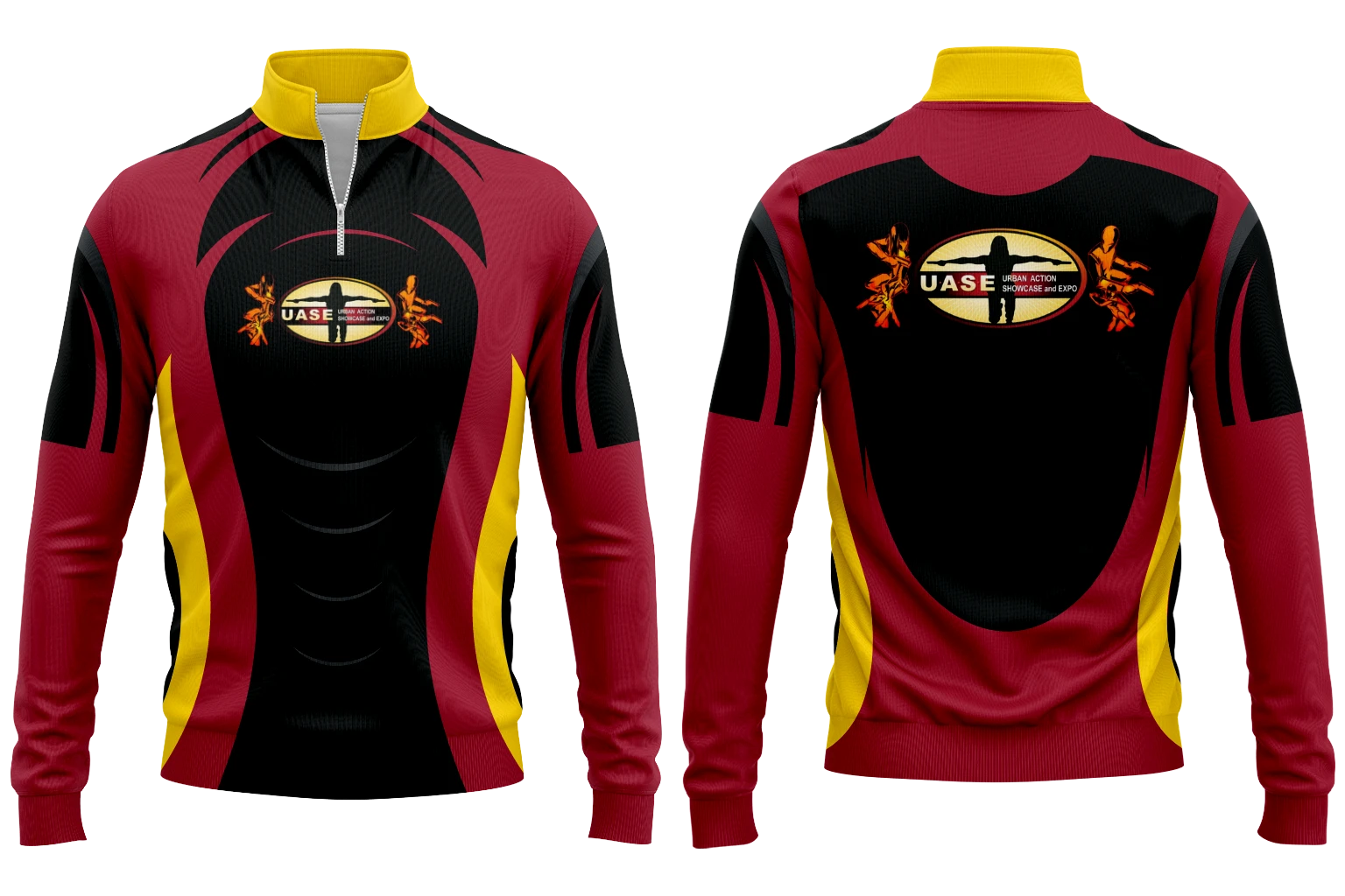 Men's Long Sleeve 1/4 Zip – UASE Merch Store - Exclaim