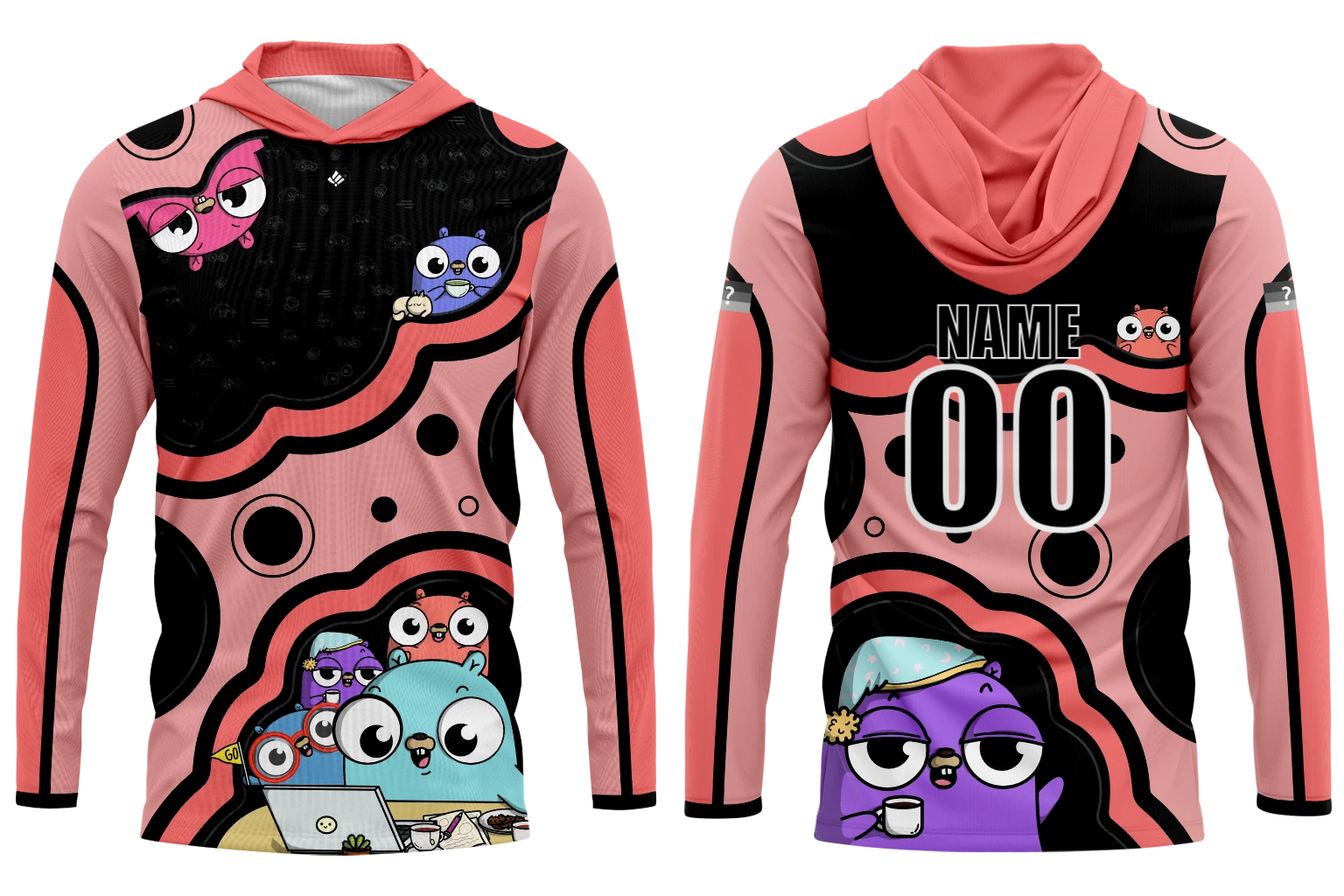 Hooded Tee – GopherCon 2020 - Exclaim