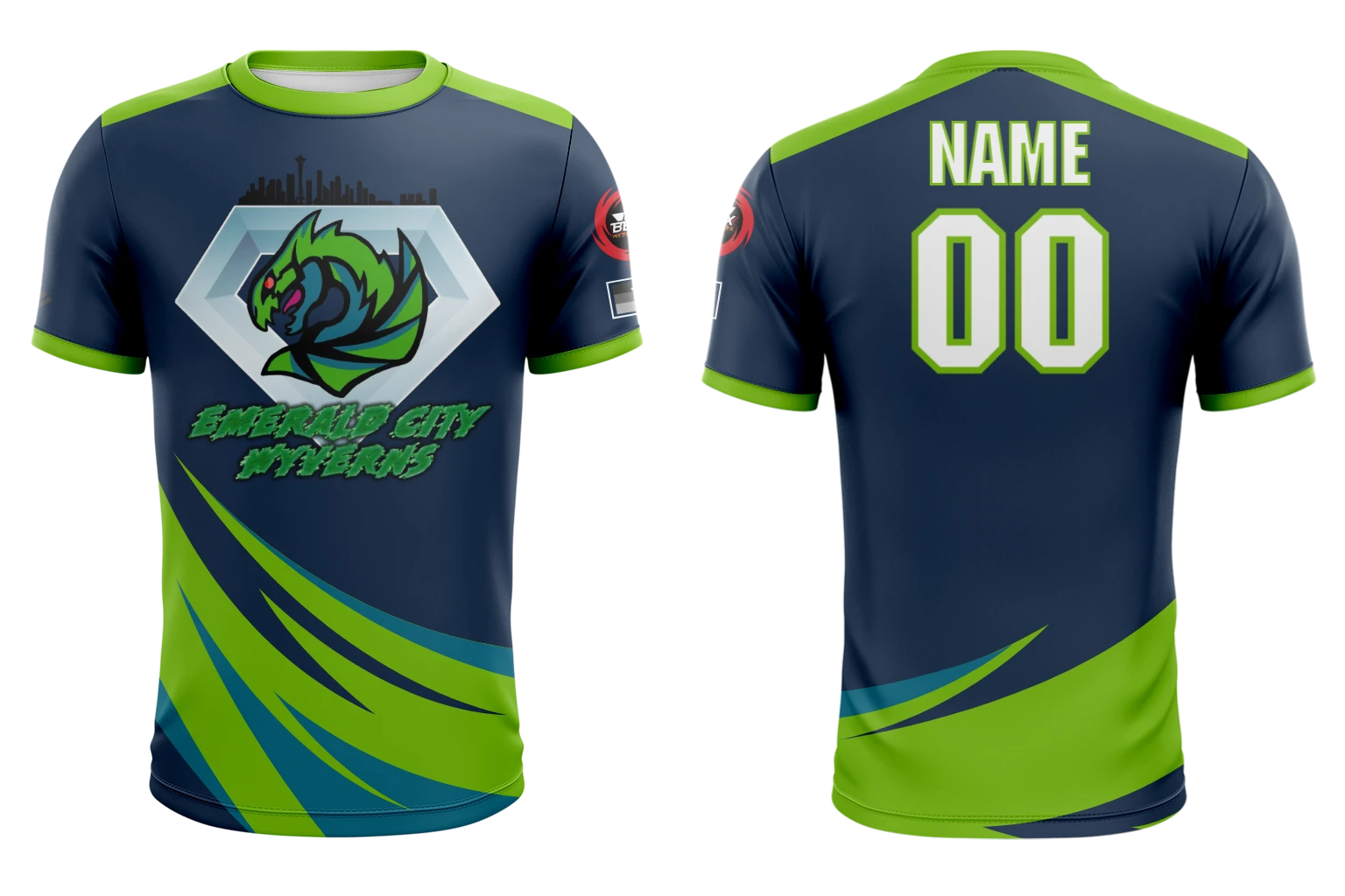 Emerald City Wyverns Jersey – BBAX Pro Shop - Exclaim