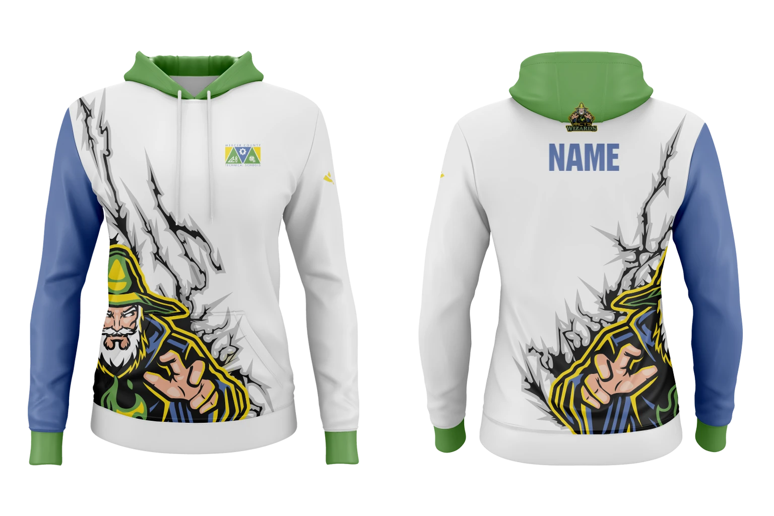 Womens Hoodie (Robotics) – MCTS Wizards - Exclaim