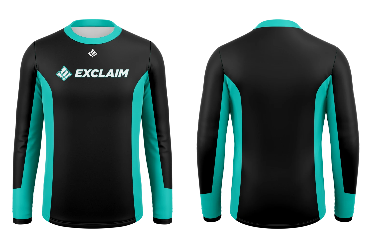 Custom Long Sleeve Esports Jersey – Modern Colorblock - Exclaim