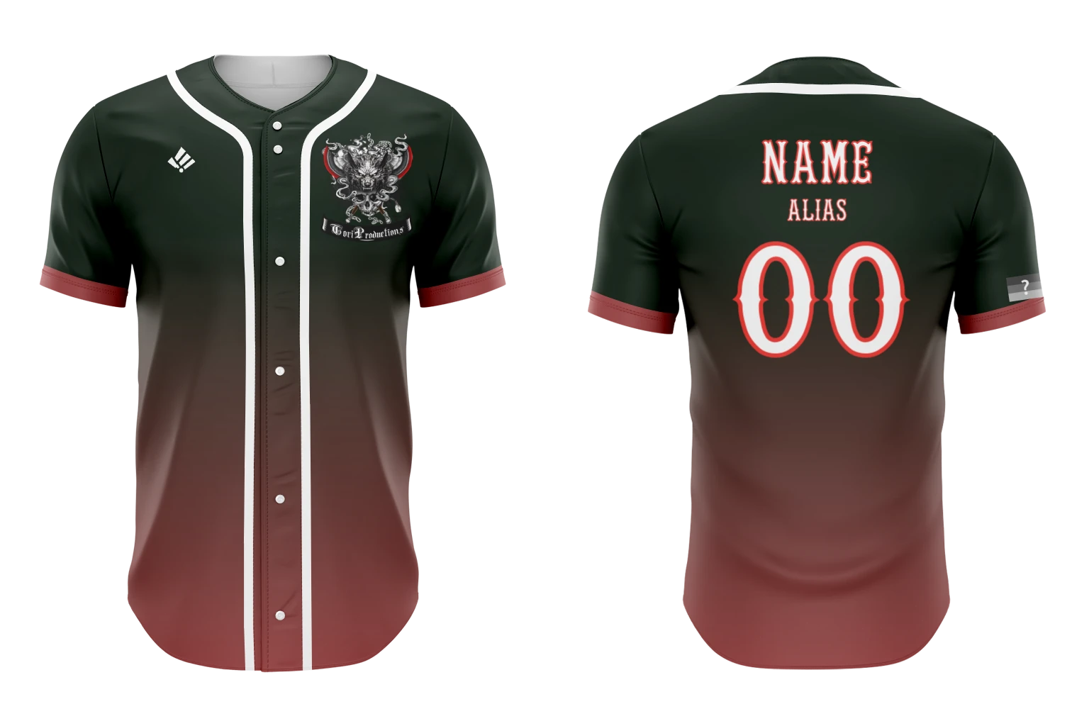 Full Button Baseball Jersey – Legends of valhalla - Exclaim