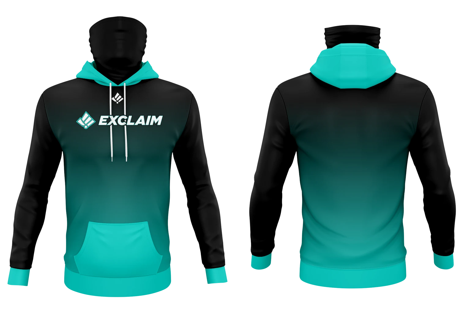Ninja Hoodie – Horizontal Gradient - Exclaim