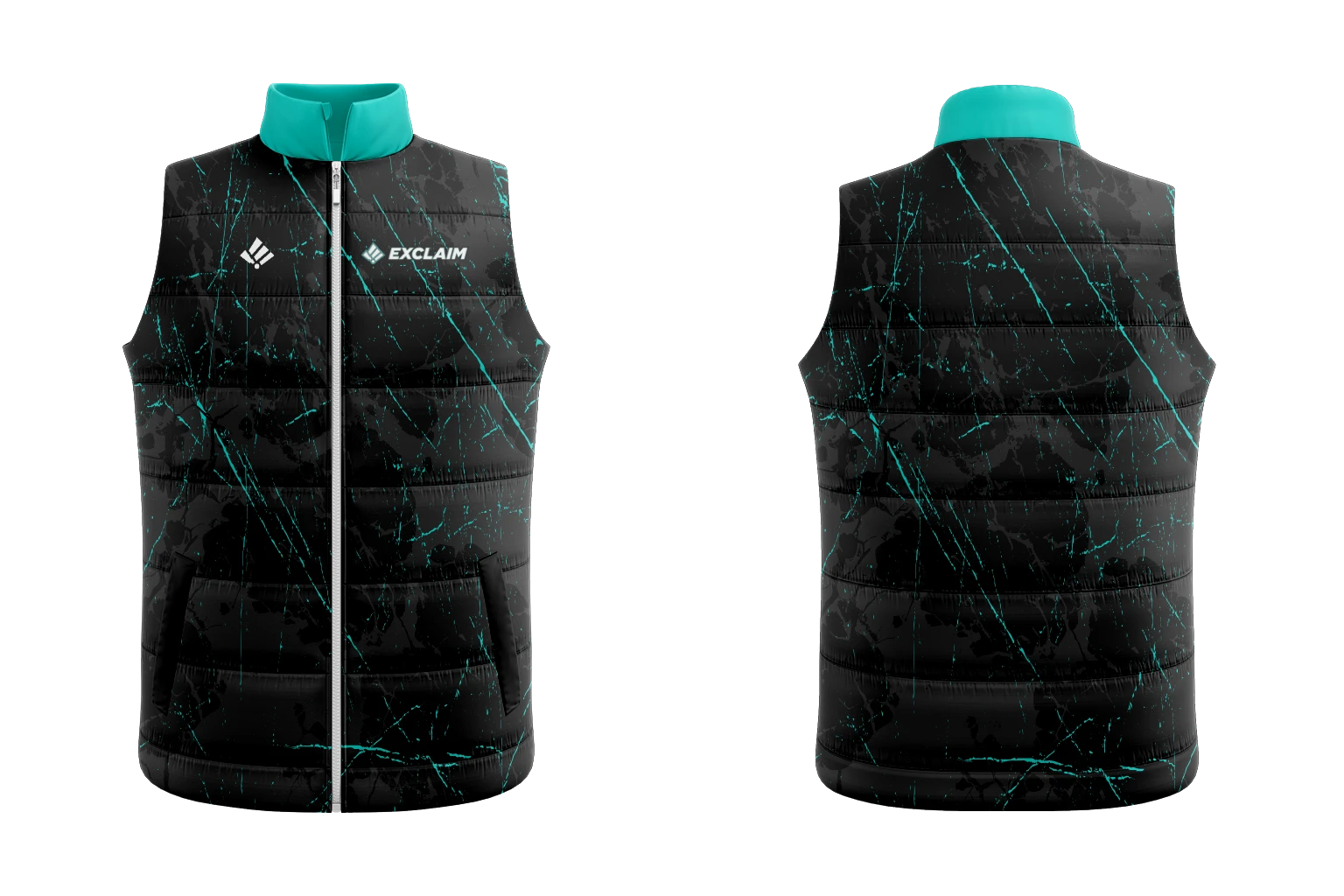 Puffer Vest – Fracture - Exclaim