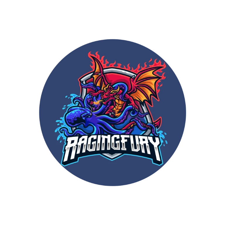 Coaster - 4" Round (Set of 4) – Raging Fury - Exclaim