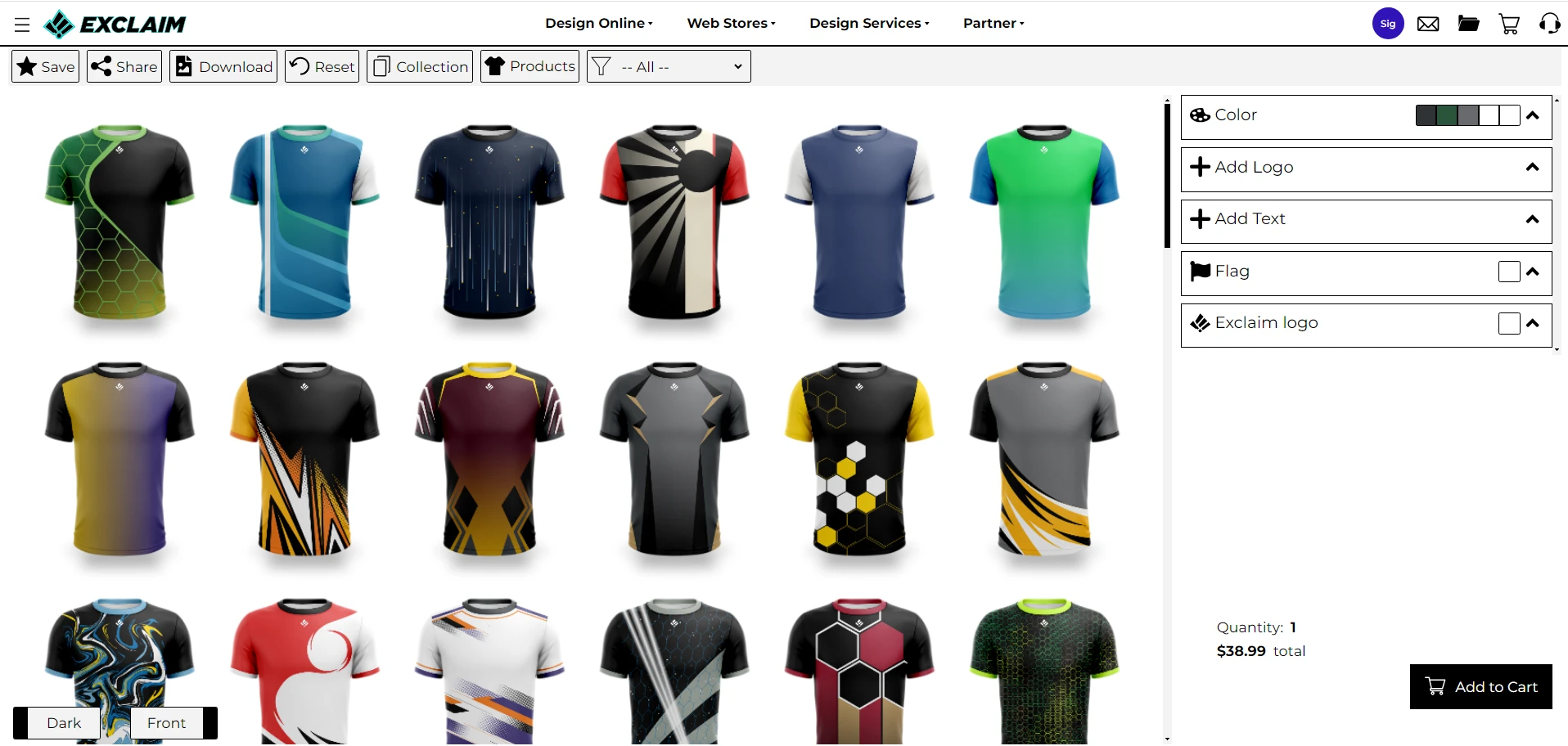 Online Designer – Custom Esports Gear with Instant Edits - Exclaim